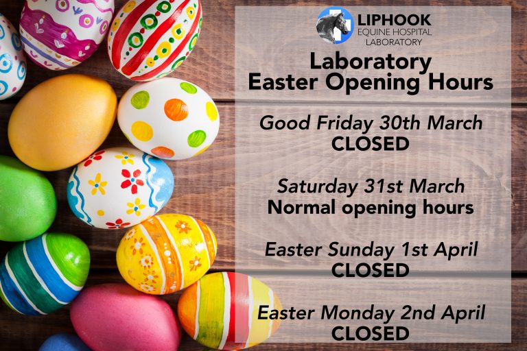 Liphook Equine Hospital Laboratory Easter 2018 Opening Hours | Liphook ...